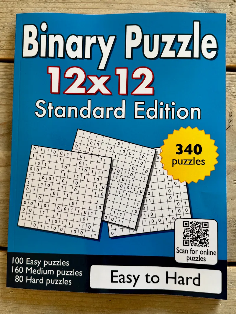 Makkelijke 12x12 Binaire Puzzel - Groot en Leuk